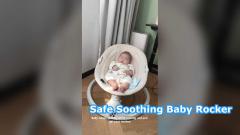 Safe Eco Friendly Infant Swing Rocker for Newborns