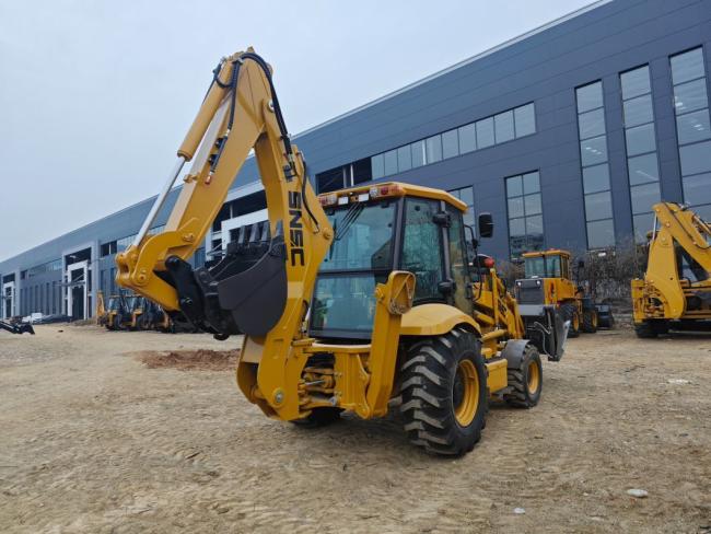 China China 388 Loader 4X4 Backhoe Loader with Front End Loader for Sale