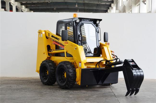 Agricultural Machinery EPA Approved Mini Diesel Skid Steer Crawler Loader