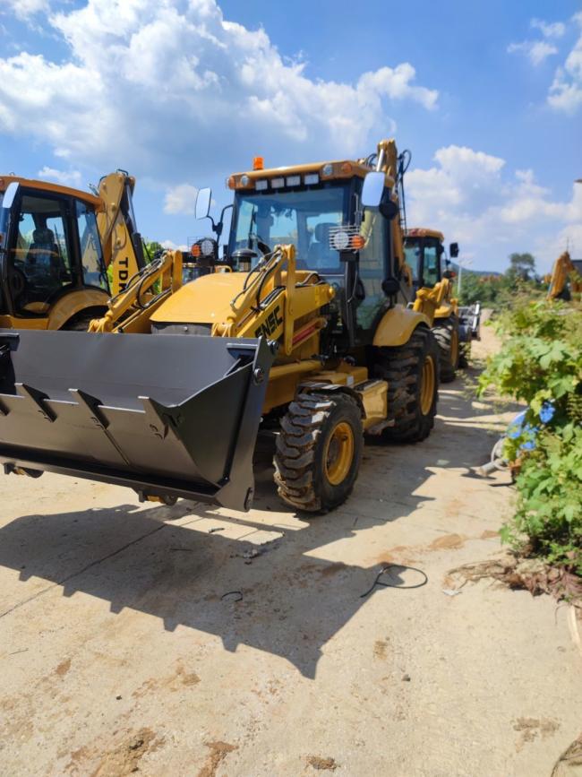 388 Snsc Hot Sale 4X4 Backhoe Loader with Front End Loader for Sale