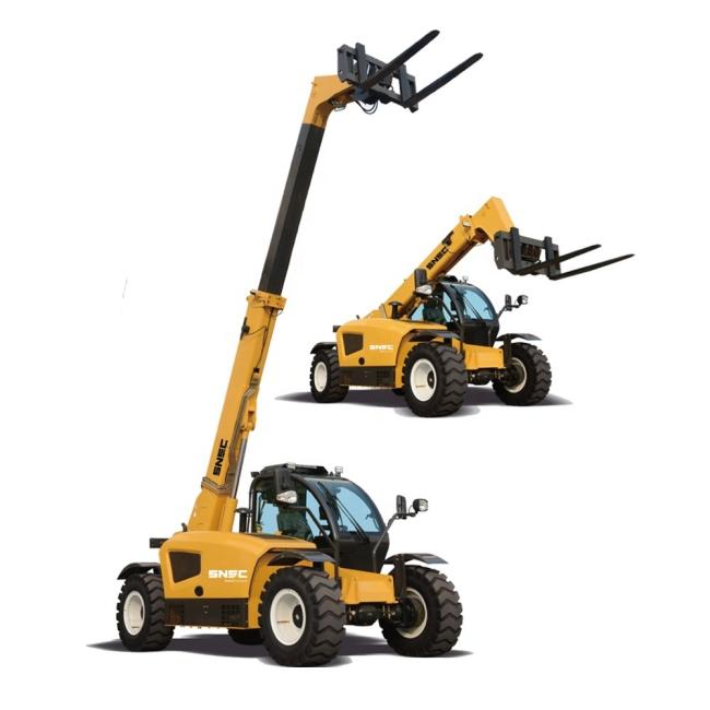 Four Wheel Steering Telehandler 3 Ton 4 Ton Telescopic Boom Forklift