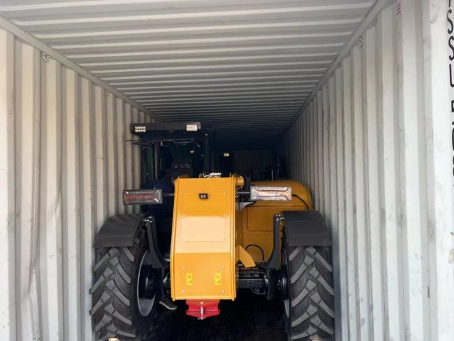 Four Wheel Steering Telehandler 3 Ton 4 Ton Telescopic Boom Forklift