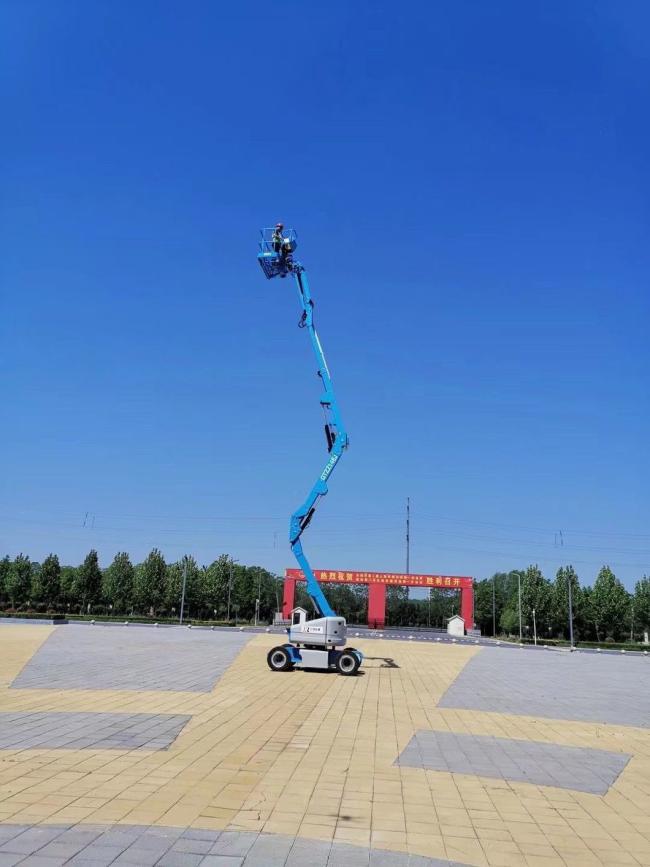 Aerial Lifts 14m 18m 20m Articulating Electric Boom Lifts