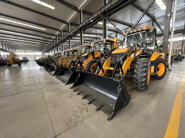 4X4 Backhoe Excavator 2.5 Ton Maquinas Retroexcavad Articulated Backhoe Loader