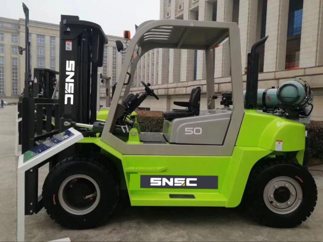 Snsc 2ton 2.5ton 3tons 3.5ton 4ton 5ton 7ton Diesel Gasoline LPG Fork Lift Montagargas Forklift Truck