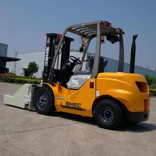 3ton 3.5ton Diesel Fork Lift Forklift with Block Clamp