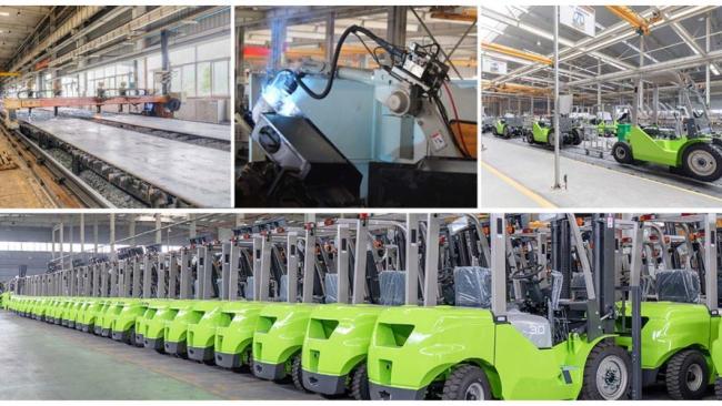 3ton 3.5ton Diesel Fork Lift Forklift with Block Clamp