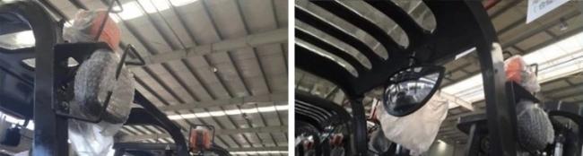 3.5ton S4.5m Mast Nissan Engine Side Shift Lp Gas Forklift