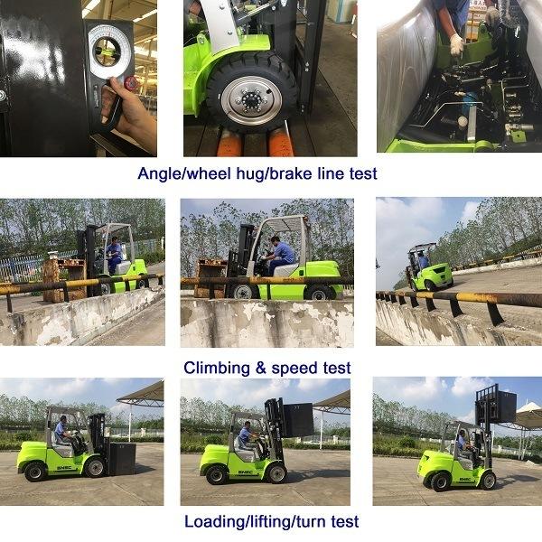 5tons Diesel Forklift with Paper Roll Clmap