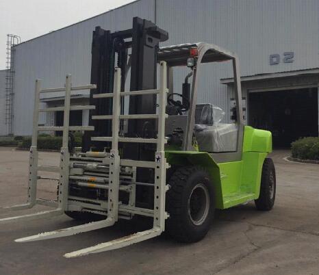 Diese 5ton 6ton 7ton Forklift with Single-Double Pallet Handler