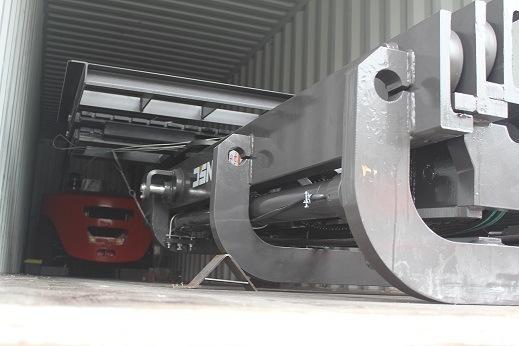 Diese 5ton 6ton 7ton Forklift with Single-Double Pallet Handler