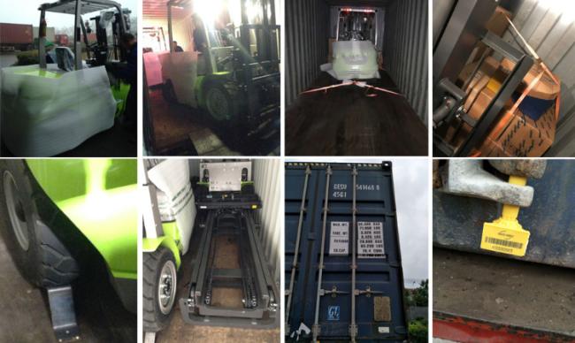 1.8t LPG Forklift Truck with Rotating Forks