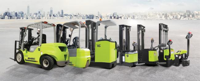 1.8t LPG Forklift Truck with Rotating Forks