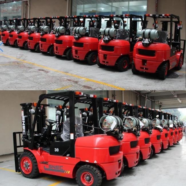 Propane Forklift LPG&Gasoline Forklift Truck 3ton Hydraulic Forklift