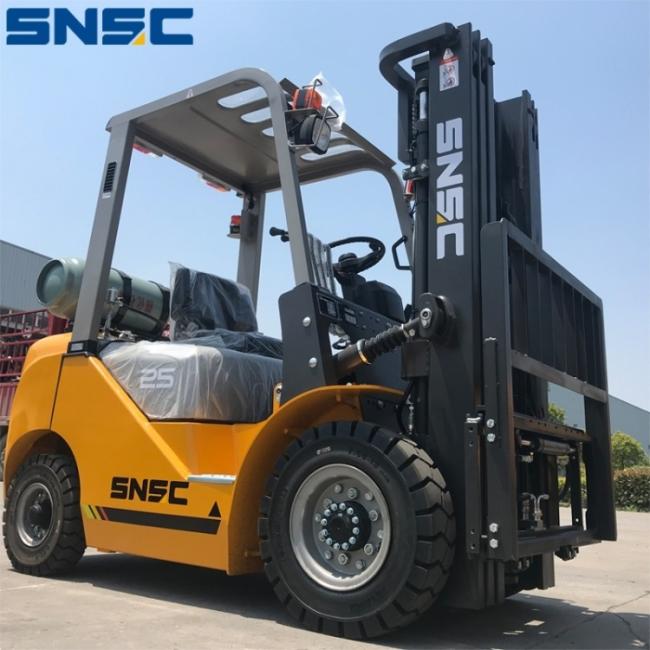 Container Forklift 2.5 Ton Gas LPG Forklift Truck