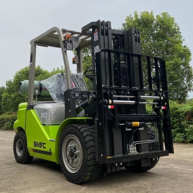 3ton LPG Fork Lifter Gas Propane Forklift with Fork Positioner and Side Shifter