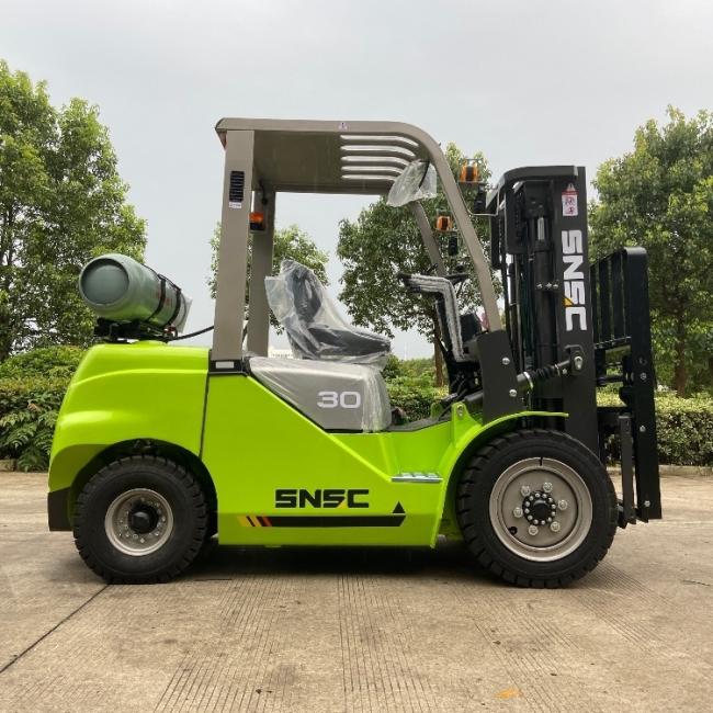 3ton LPG Fork Lifter Gas Propane Forklift with Fork Positioner and Side Shifter