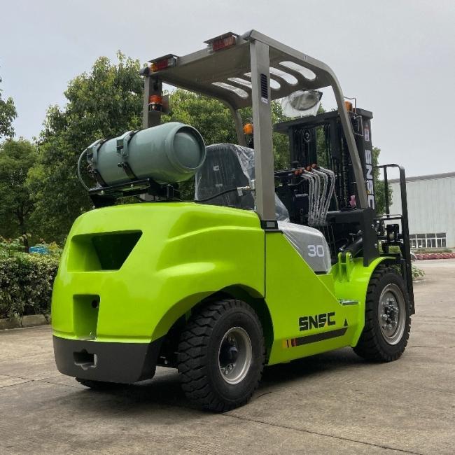 3ton LPG Fork Lifter Gas Propane Forklift with Fork Positioner and Side Shifter