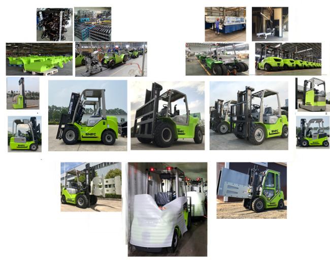 Mini 1.5ton 1.8ton Diesel LPG Snsc Empilhadeira Forklift for Sale