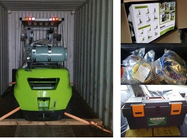 Fork Lift Truck Propane Gasoline 3500kg Forklift