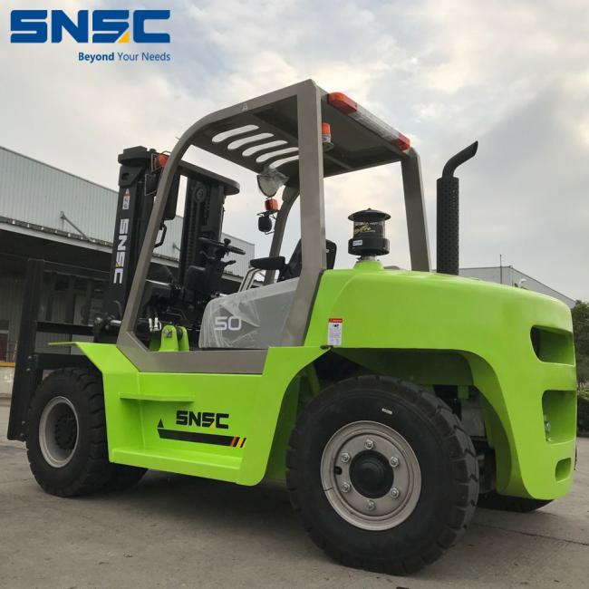 New Diesel Forklift 5 Ton with Low Mast