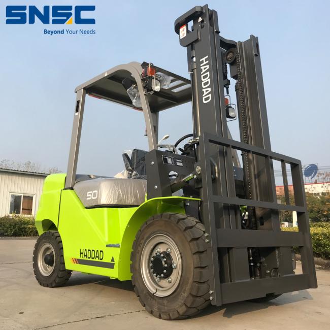 5t Diesel Forklift Fd50 Shifter Fork Lifter