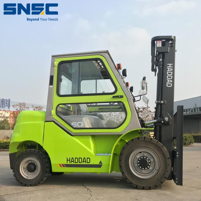5t Diesel Forklift Fd50 Shifter Fork Lifter