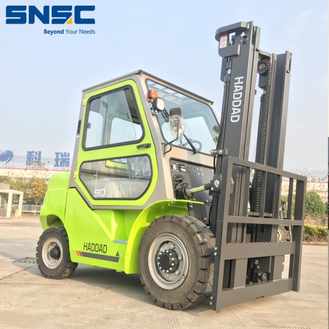 5t Diesel Forklift Fd50 Shifter Fork Lifter