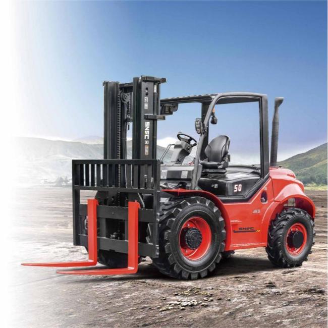 Snsc 3ton 3.5ton 5ton 2WD 4WD Rough Terrain Forklift