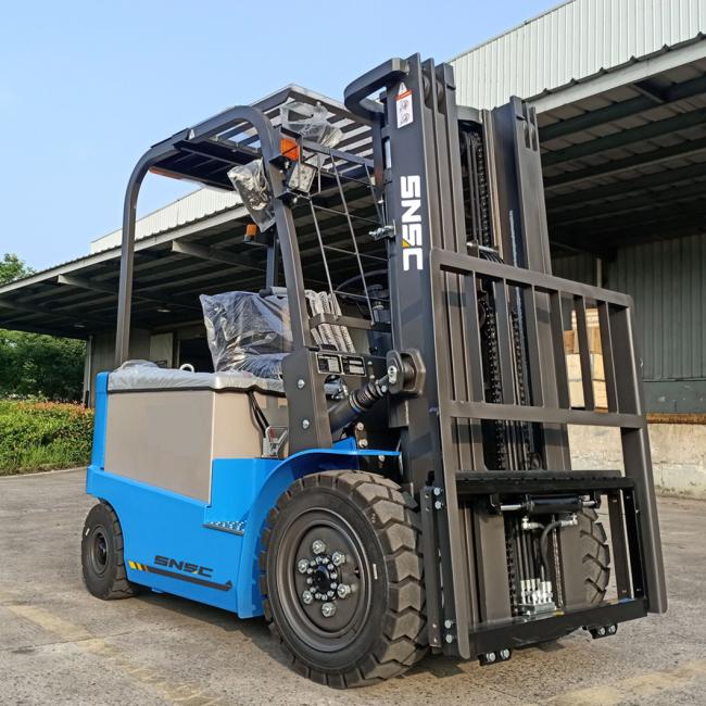 Full AC Motor System 3ton Electric Forklift with Triplex Mast Price
