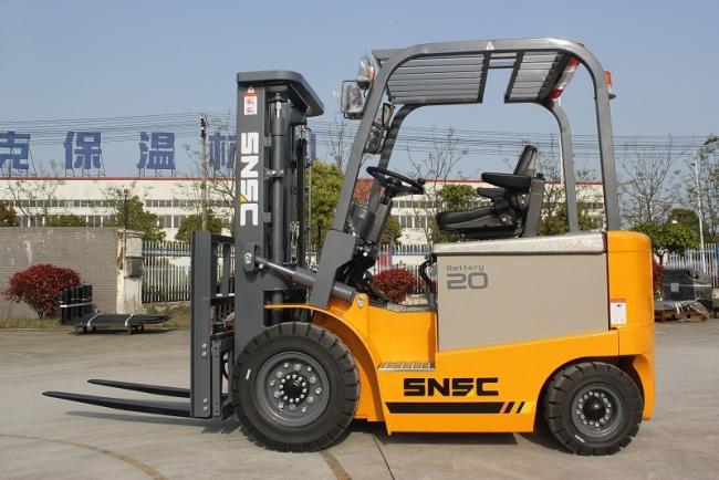 Snsc Electric Forklift 2ton with Side Shift