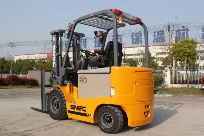 Snsc Electric Forklift 2ton with Side Shift