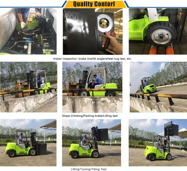 Brand New Electric Truck 1.5ton 2ton 2.5ton 3ton 3.5tib Battery Forklift with CE