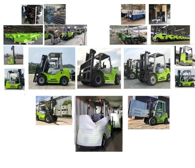 New Battery Operated Electric Forklift 1.5ton 2ton 2.5ton 3ton 3.5ton with Curtis Controller and CE