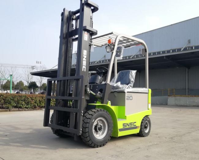 4 Pviots 2ton 2.5ton Battery Electric Empilhaderia Forklift