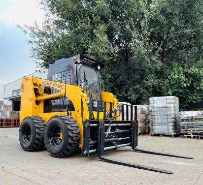 China Compact Skid Steer Loader 300kg 500kg 800kg 1050kg with Optional 4 in One Bucket for sale