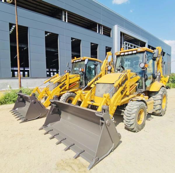 Quality Weichai Dutz Engine Retroexcavadora Multi Purpose 4 Wheel Drive Backhoe and for sale