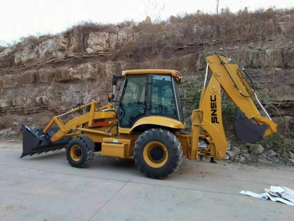 Quality Rotary Load and Unload 2.5 Ton Quick Hitch Backhoe Wheel Loader with Maquinas for sale