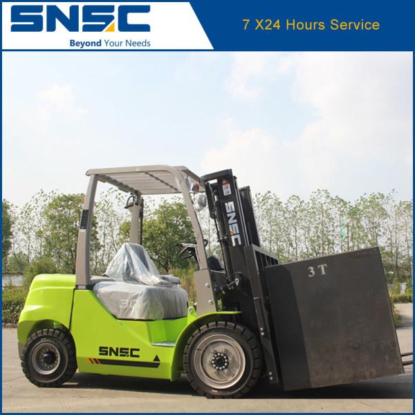 Quality Snsc 3 Ton Diesel Forklift with Heavy Forklift Gear USA Eaton Steering Gear for sale