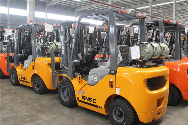 Quality USA Eaton Steering Gear 2.5t LPG Gasoline Forklifter for Natural Gas Performance for sale