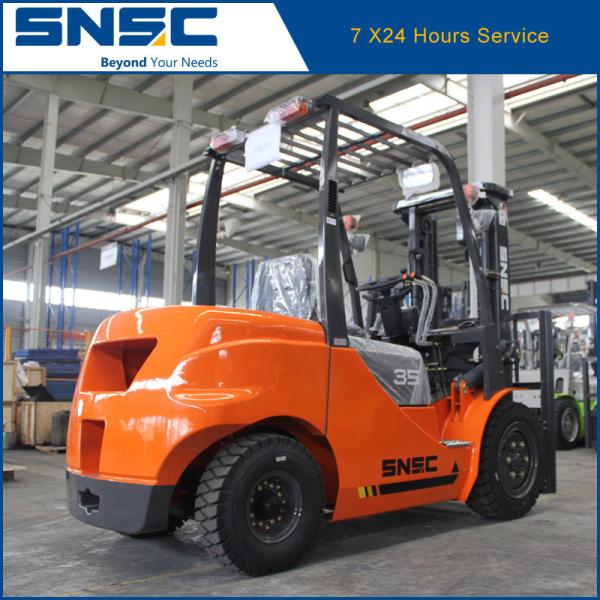 Quality Saudi Arabia Snsc 3.5 ton diesel forklift with Lift Height 5000mm and High Load for sale