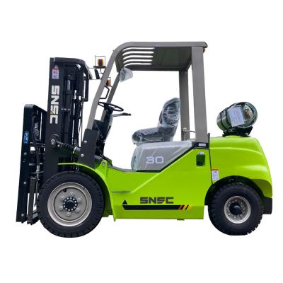 China 3-7m Hebhöhe 2-3.5 Tonnen Gas Montacargas Gabelstapler mit importiertem Nissan K25 Motor zu verkaufen