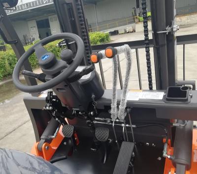 China LP-gasmotor 2ton 2,5ton 3ton 3,5ton Duel Fuel Gas Gasoline vorkheftruck met LED-lichtopties Te koop