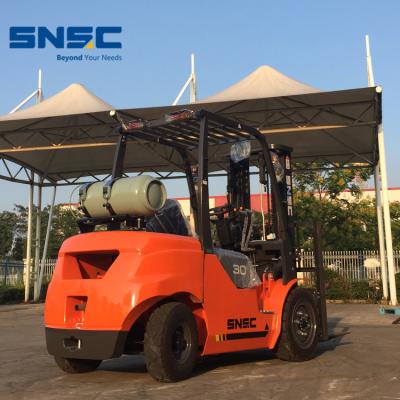 Cina Giappone Nissan Motor Snsc 3 tonnellate di carrello elevatore a GPL con centro di carico 500 mm Combustione ordinaria in vendita