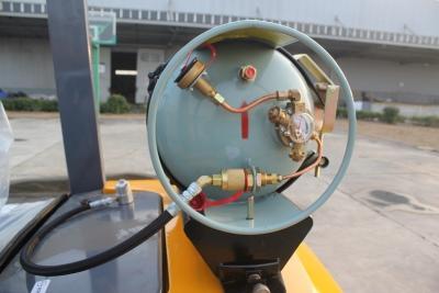 China Japan Engine 2.5ton LPG Forklift Load Center 500mm Duplex Mast for Your Requirements for sale