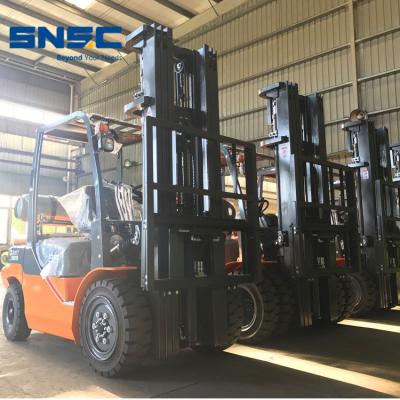 China Control Antomático Sí Snsc 3.5t GLP carretilla elevadora con 6m de altura Japón Nissan K25 Motor en venta