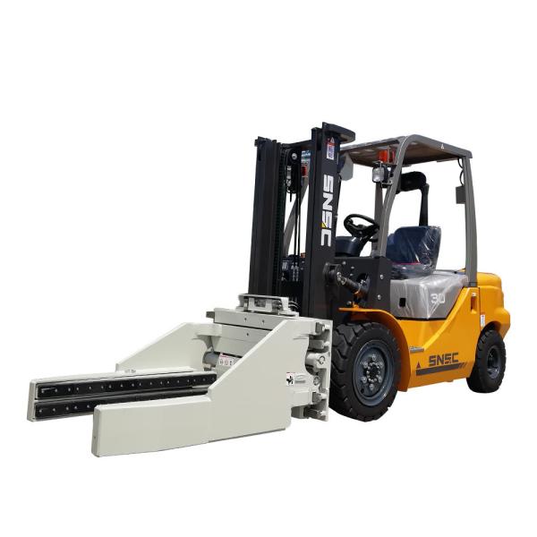 Quality 3.5ton Diesel Fork Lift Forklift with Block Clamp Automatic Transmission for sale