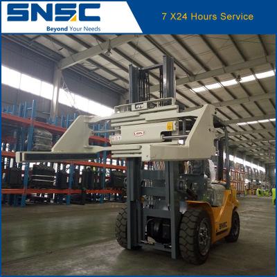 China 1T 5T Load Capacity Diesel Forklift with Block Clamp in Customer Customzied for sale