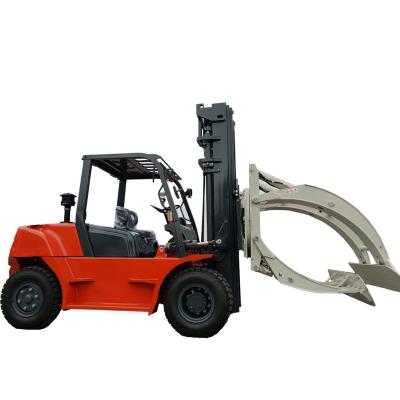 Cina 5 tonnellate di carrello elevatore diesel con rotolo di carta Clmap personalizzazione richiesta personalizzata in vendita