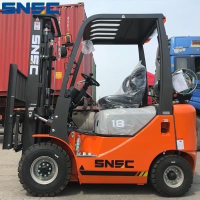 China Camión elevador de 1.8 t de GLP con transmisión automática y horquillas giratorias y luz LED en venta